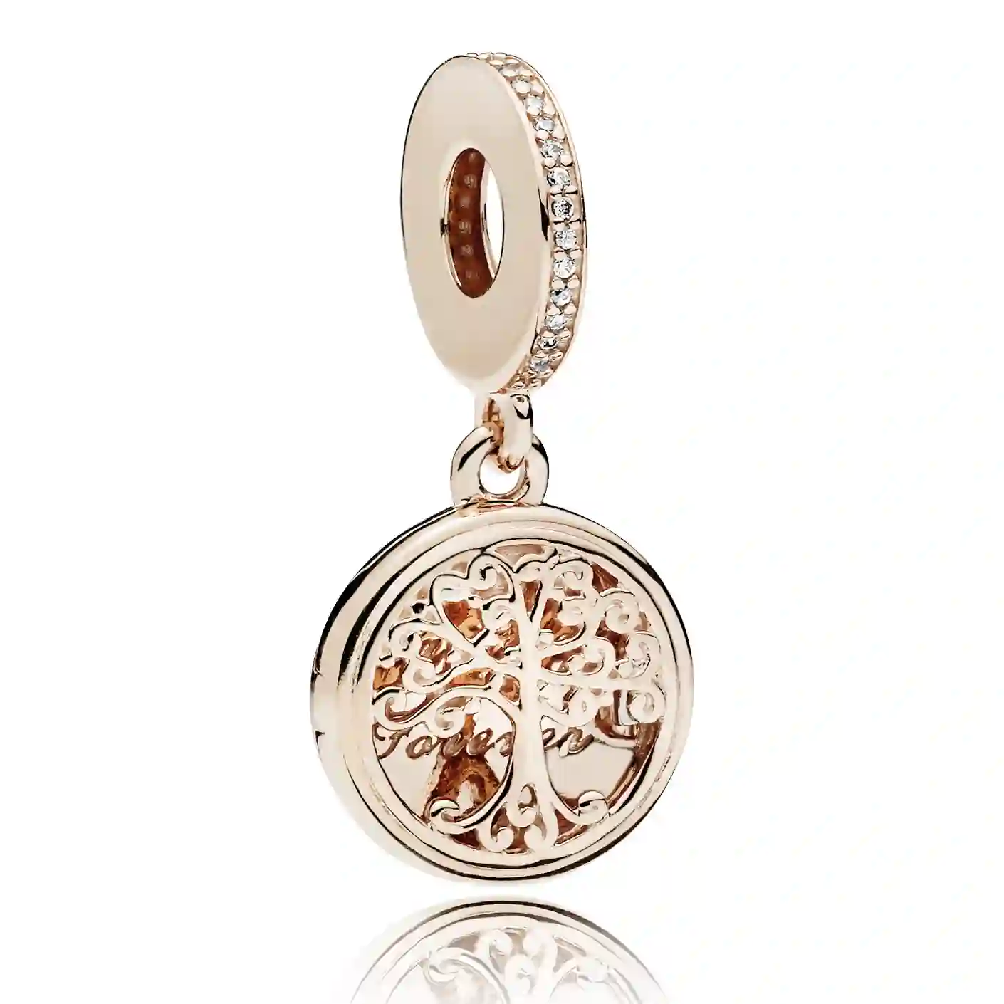 PANDORA Rose Charm / 781988CZ | Time.ge